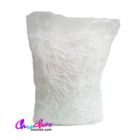 White plastic stick 7 cm 1900 units Accessories cakes Cakes and ...