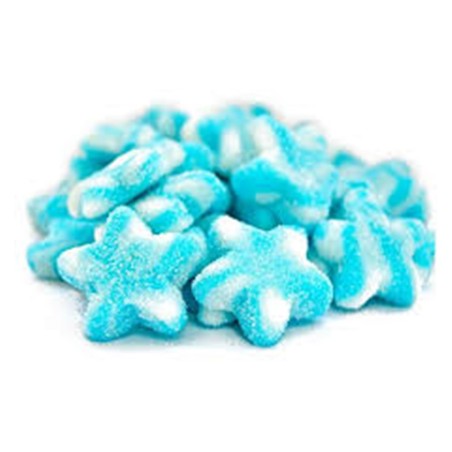 Sugar blue twist stars Jelly mini-cups sugar Jellybeans Candies ...