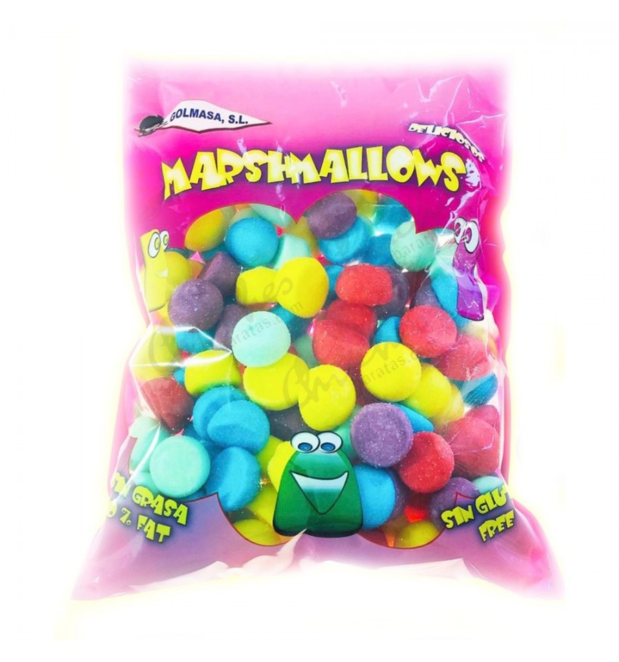 Assorted mini flakes 120 units Marshmallow Candies - Chuches Baratas