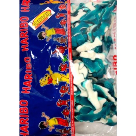 Blue dolphins haribo Gummies shine Jellybeans Candies - Chuches Baratas