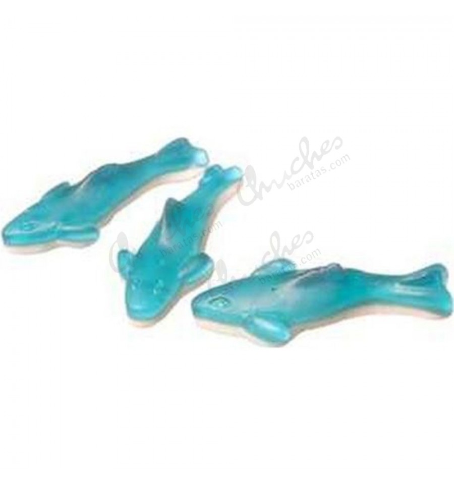 Blue dolphins haribo Gummies shine Jellybeans Candies - Chuches Baratas