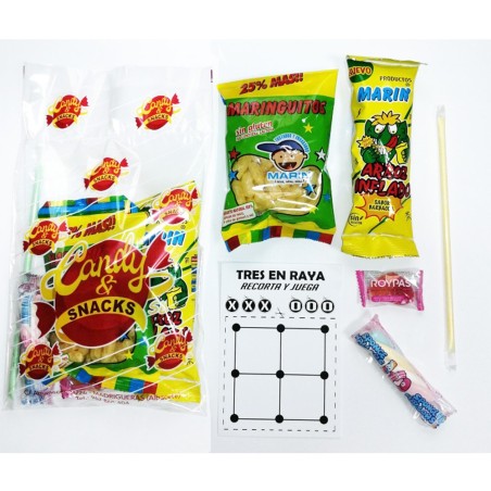 Comprar 20 Bolsa rectangular candy 17x 30 cm online - Chuches Baratas
