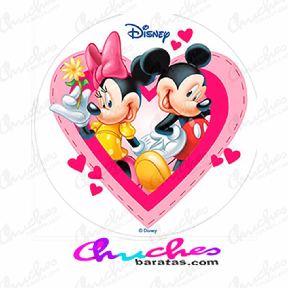 Comprar Oblea mikie minie corazón enamorados Online - Chuches Baratas