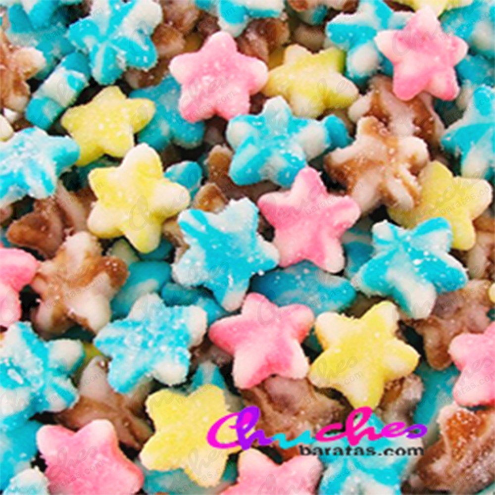 Sweet twist mix stars Dulceplus Jelly mini-cups sugar Jellybeans ...