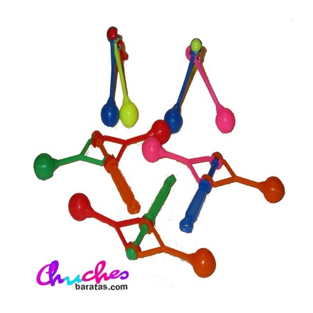 Clacker balls 24 units Toys Assorted sweets party Candies - Chuches Baratas
