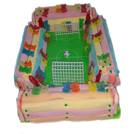 Soccer field cake 4 tiers goosine soccer tarts Cakes - Chuches Baratas