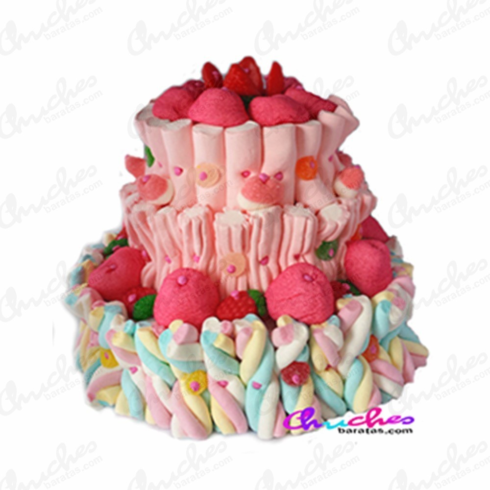 Delice 3-floor cake Tarts floors 1-6 Cakes and brochettes - Chuches Baratas